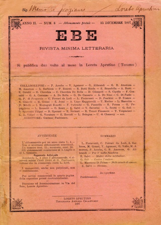 EBE | Teatro del Paradosso